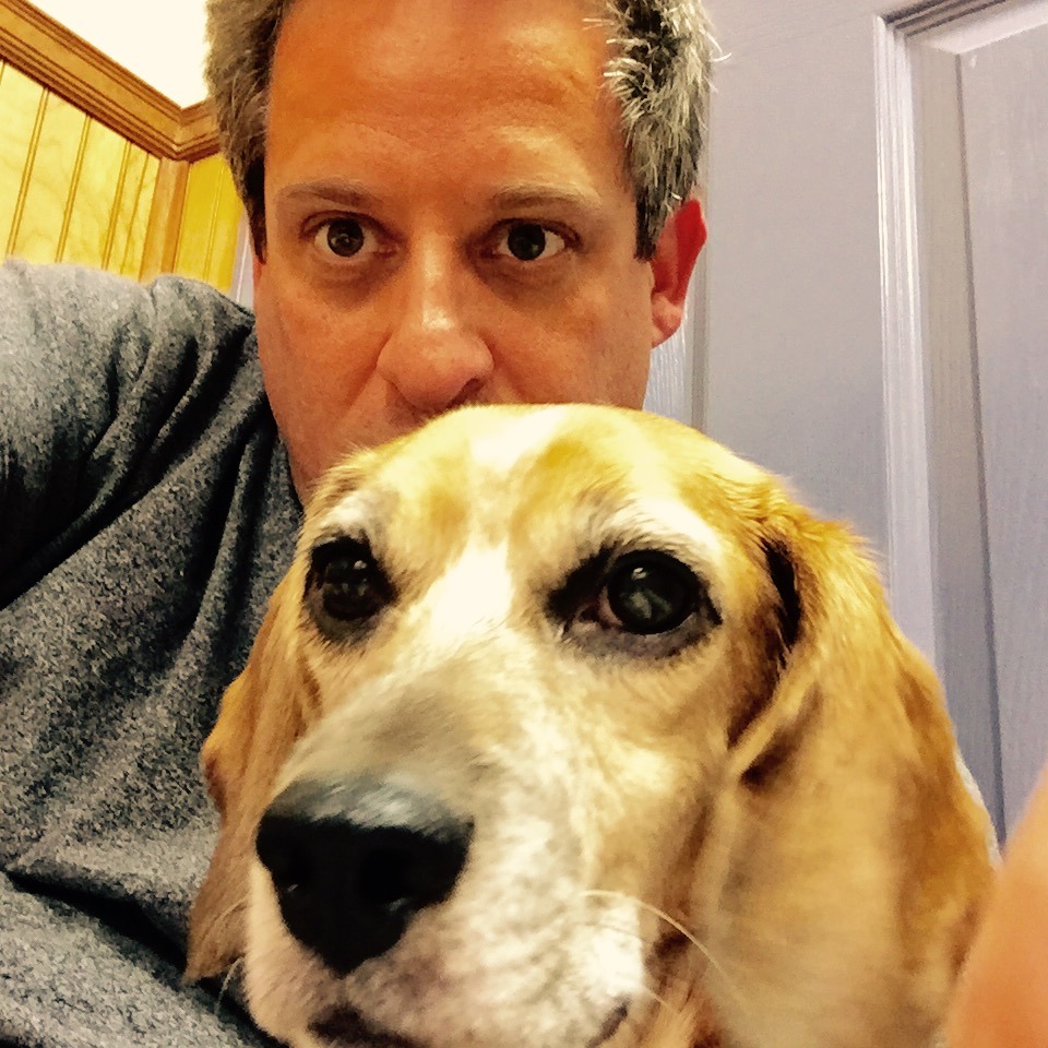 Maury Tobin with his rescue dog Angel – The Tobin Communications ...